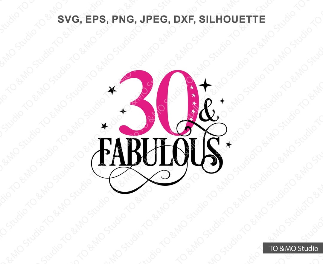 Thirty Birthday SVG, 30th Birthday Svg, 30th Birthday, Birthday Svg ...