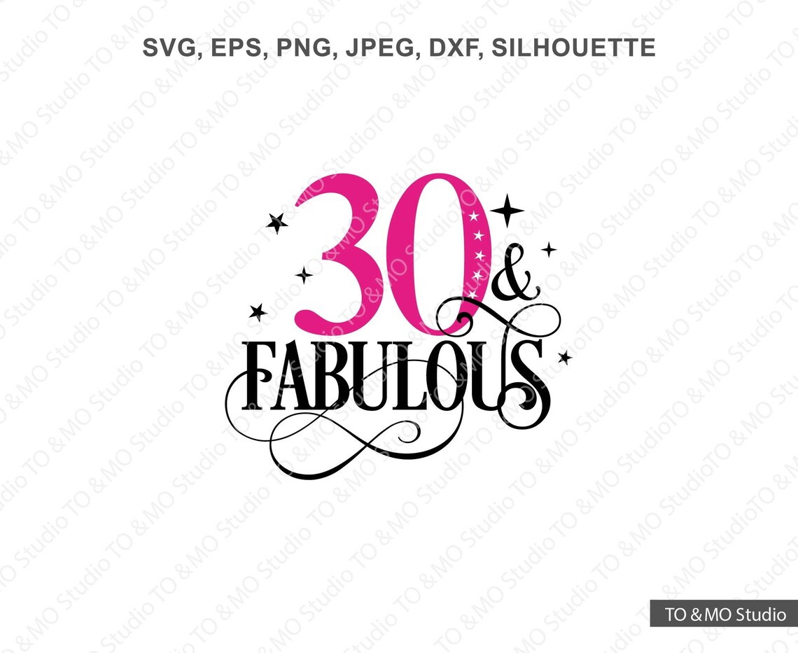 Thirty Birthday SVG, 30th Birthday Svg, 30th Birthday, Birthday Svg ...