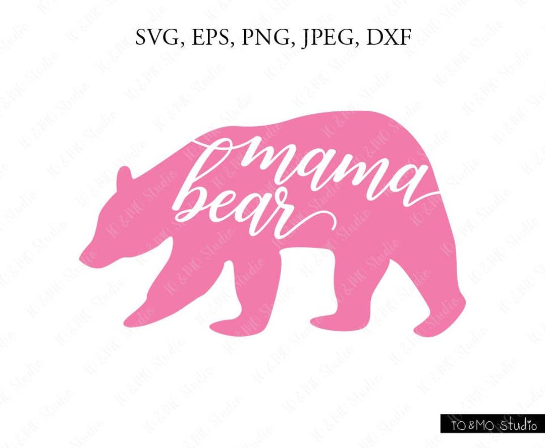 Mama Bear Svg, Bear Svg, Country Svg, Mama Bear Clip Art, Bear ...