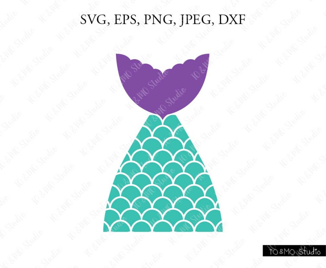 Mermaid SVG, Mermaid Monogram Svg, Mermaid Tail Svg, Sea Mermaid ...