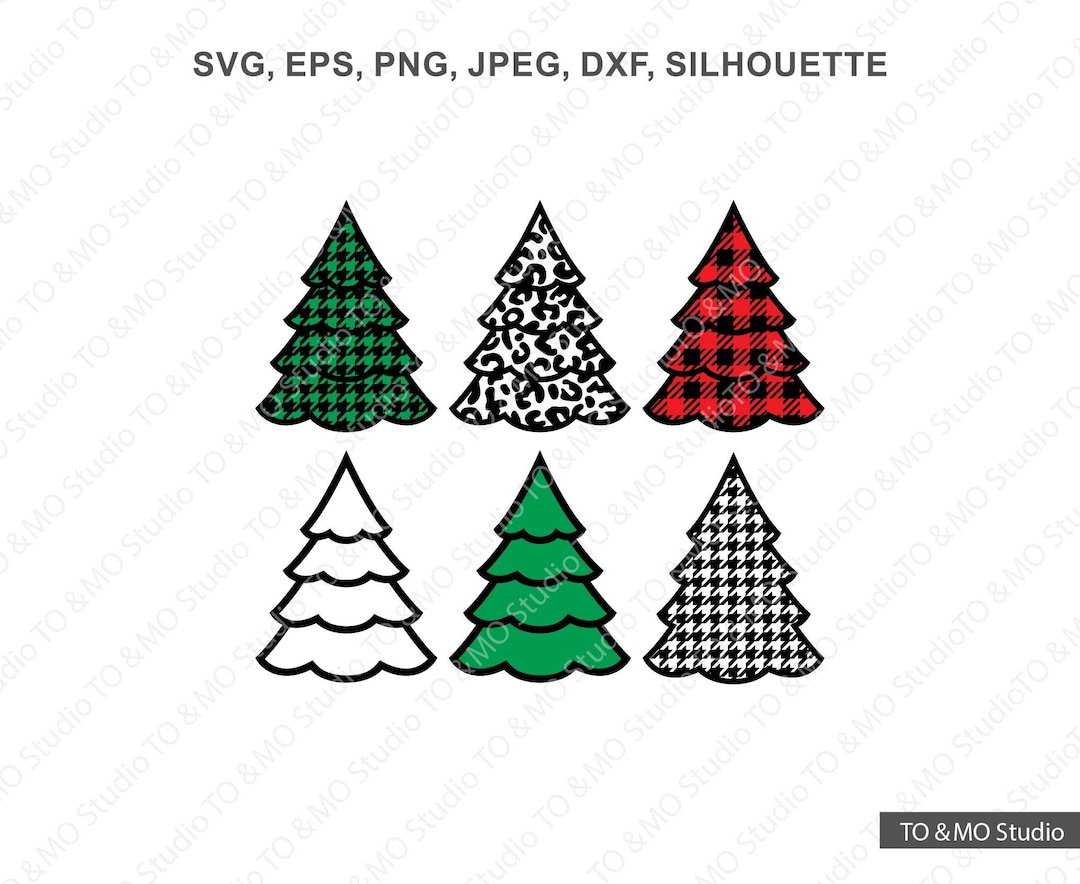 Christmas Tree SVG, Christmas Tree Doodle SVG, Christmas Tree ...