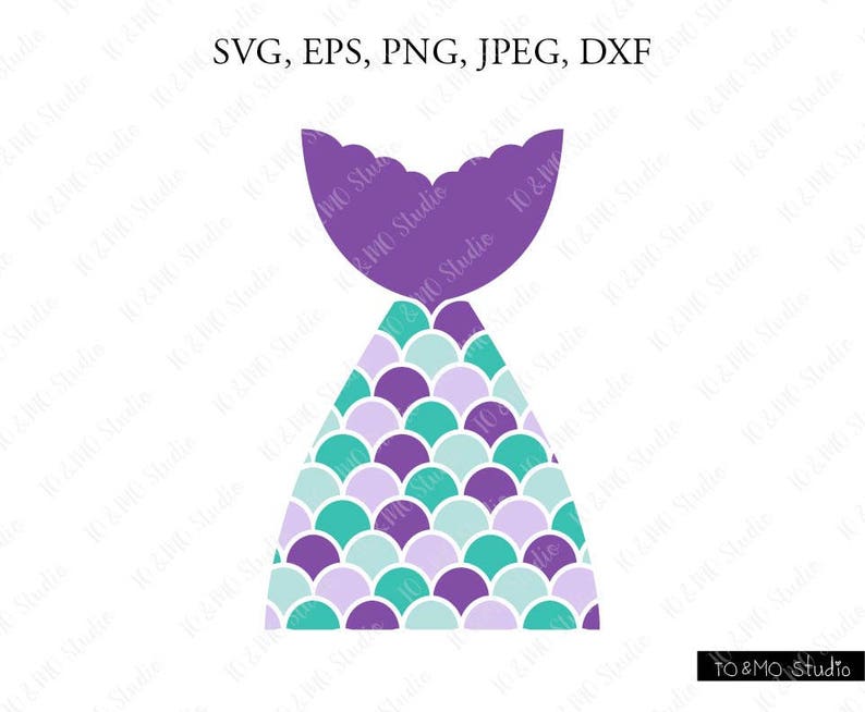 Mermaid SVG Mermaid Monogram Svg Mermaid Tail Svg Sea - Etsy