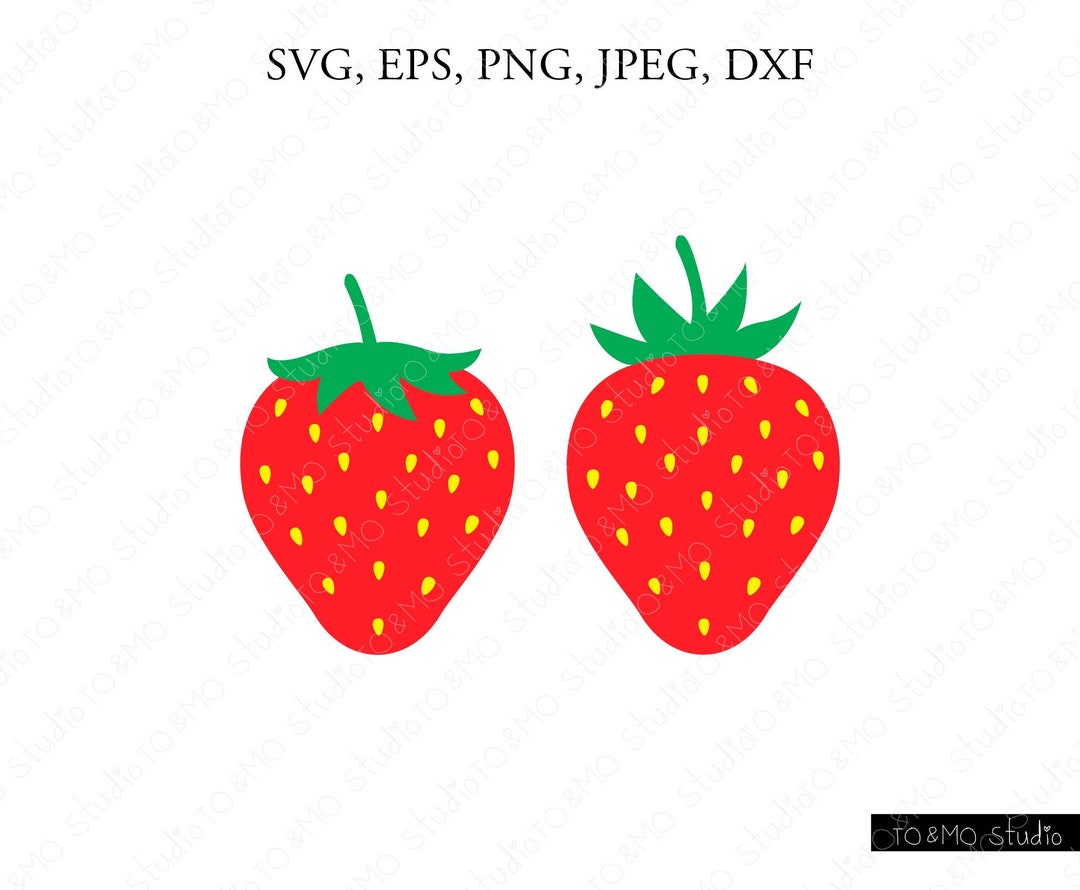 Strawberry SVG, Strawberry Fruit Svg, Strawberry Clipart, Strawberry ...