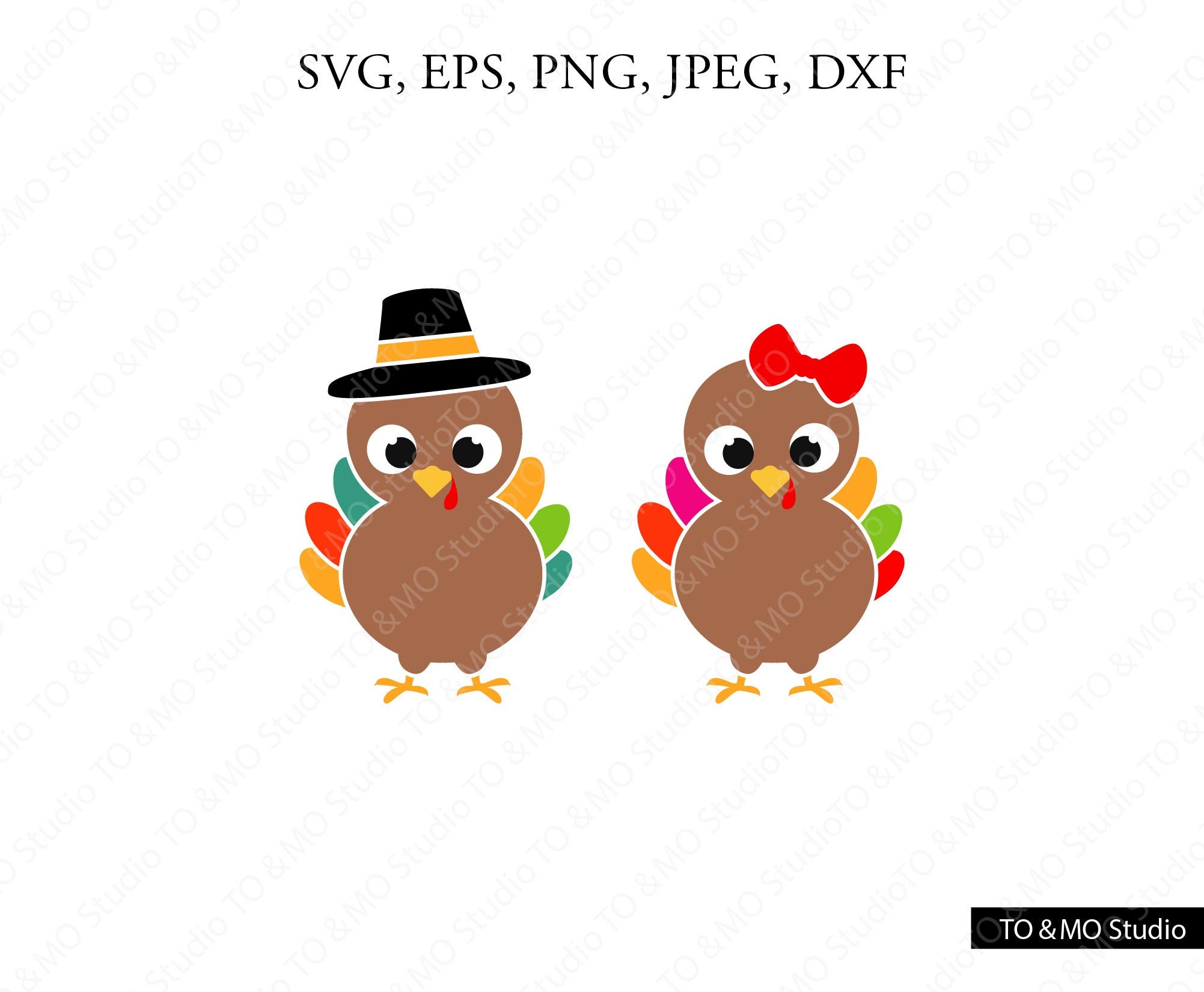 Turkey SVG Thanksgiving Turkey Svg Thanksgiving Clip Art | Etsy