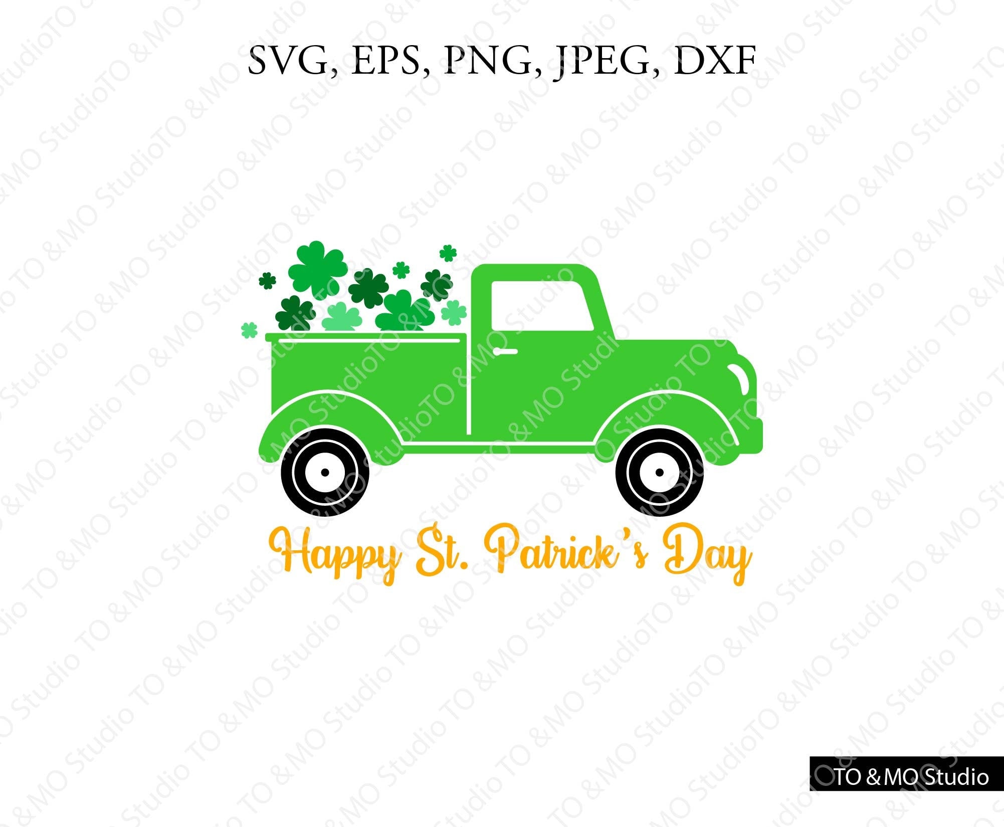 Patrick SVG St.patrick's Day SVG Clover Svg Luck Svg | Etsy