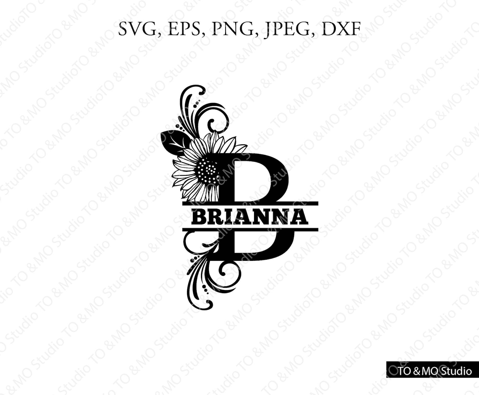 Monogram Svg Monogram Alphabet Svg Monogram Clipart | Etsy