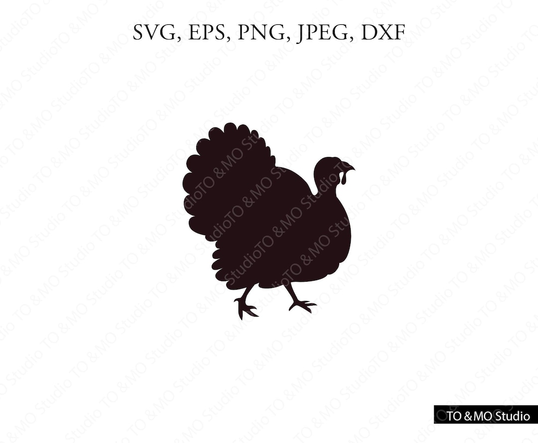 Turkey SVG, Thanksgiving Turkey Svg, Thanksgiving Clip Art, Turkey ...