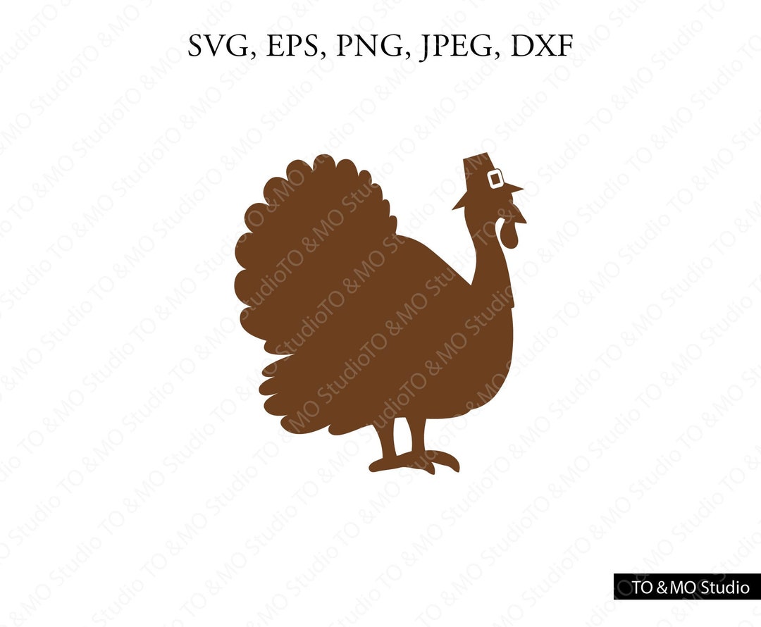 Turkey SVG, Thanksgiving Turkey Svg, Thanksgiving Clip Art, Turkey ...