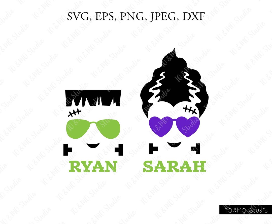 Monster Halloween SVG, Monster Monogram Svg, Monster Svg, Halloween Svg ...