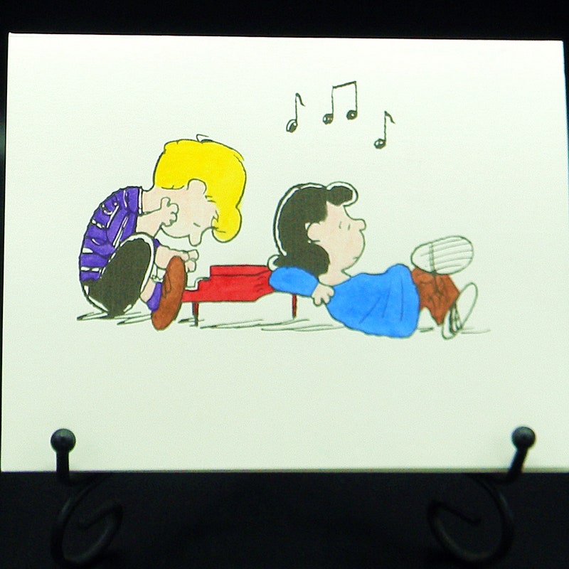 Lucy and Schroeder Stickers - Etsy