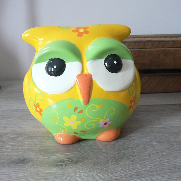 Owl Coin Bank - Etsy