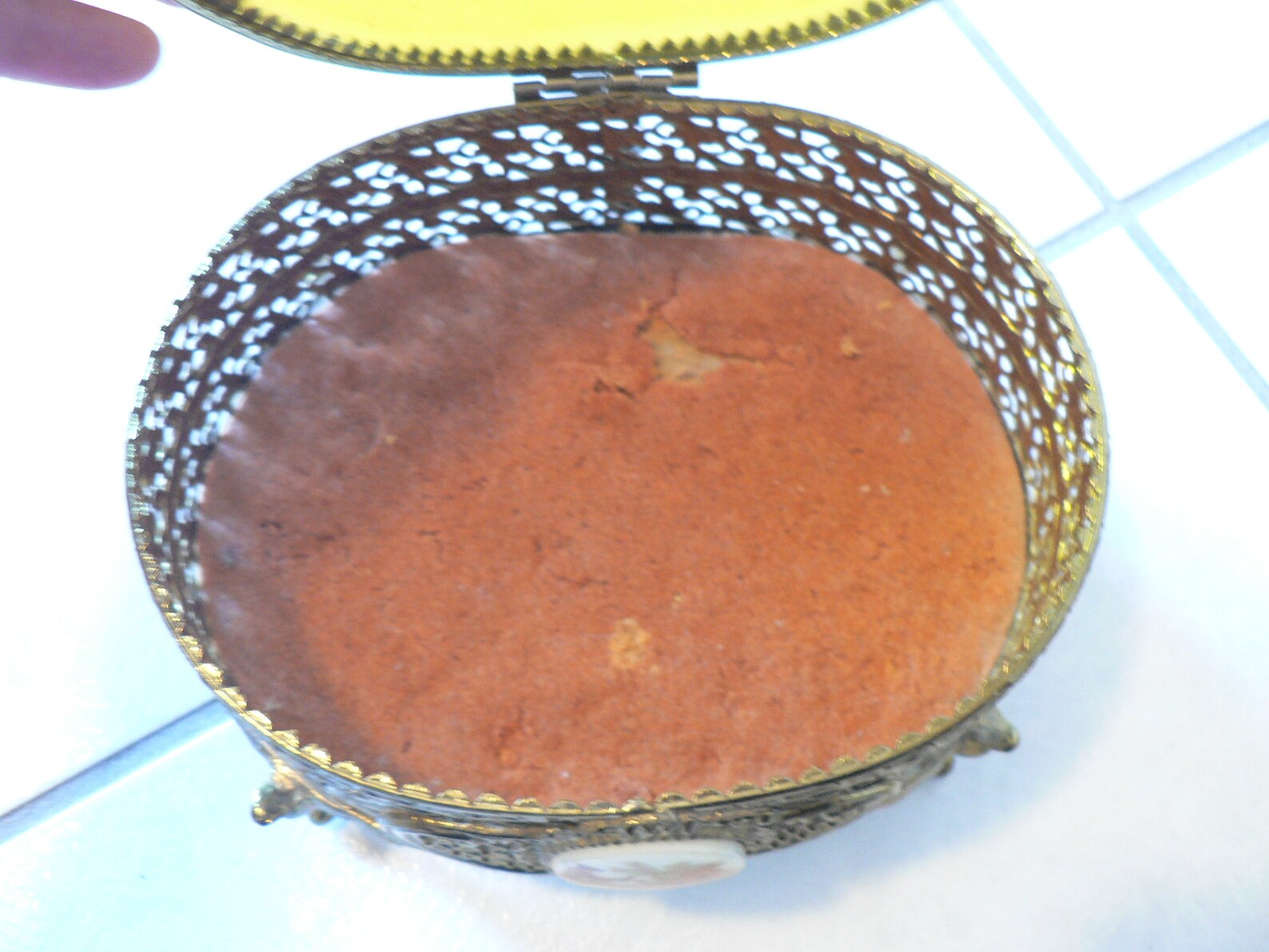 Ornate Gold Filigree Vanity Set Large Vanity Mirror Tray - Etsy Canada