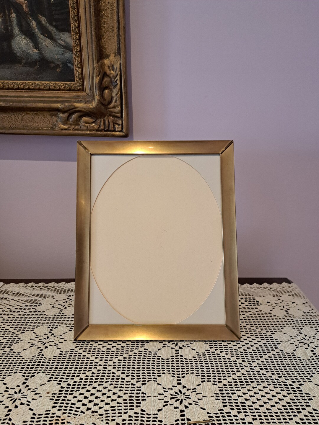 Antique 8 X 10 Brass Frame - Etsy