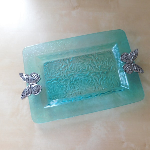 Turquoise Tray - Etsy