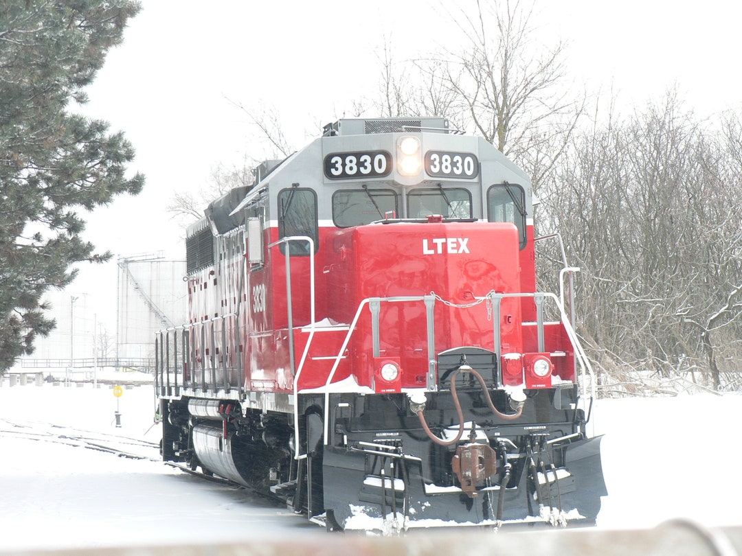 Red LTEX Locomotive Downloadable Image - Train Engine - Train ...