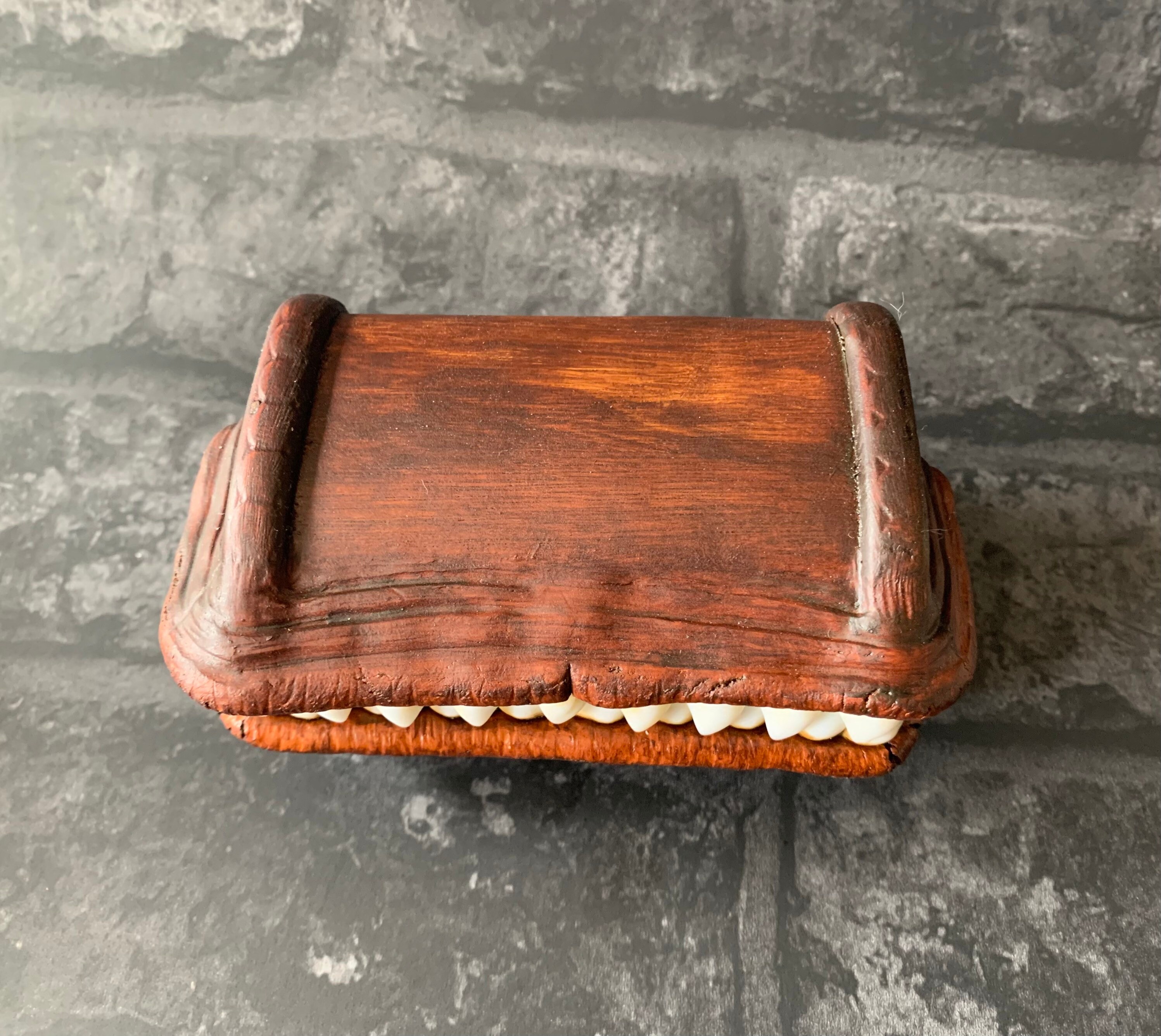 Small Mimic Chest. D&D Dice Box. Fantasy Monster RPG Storage - Etsy