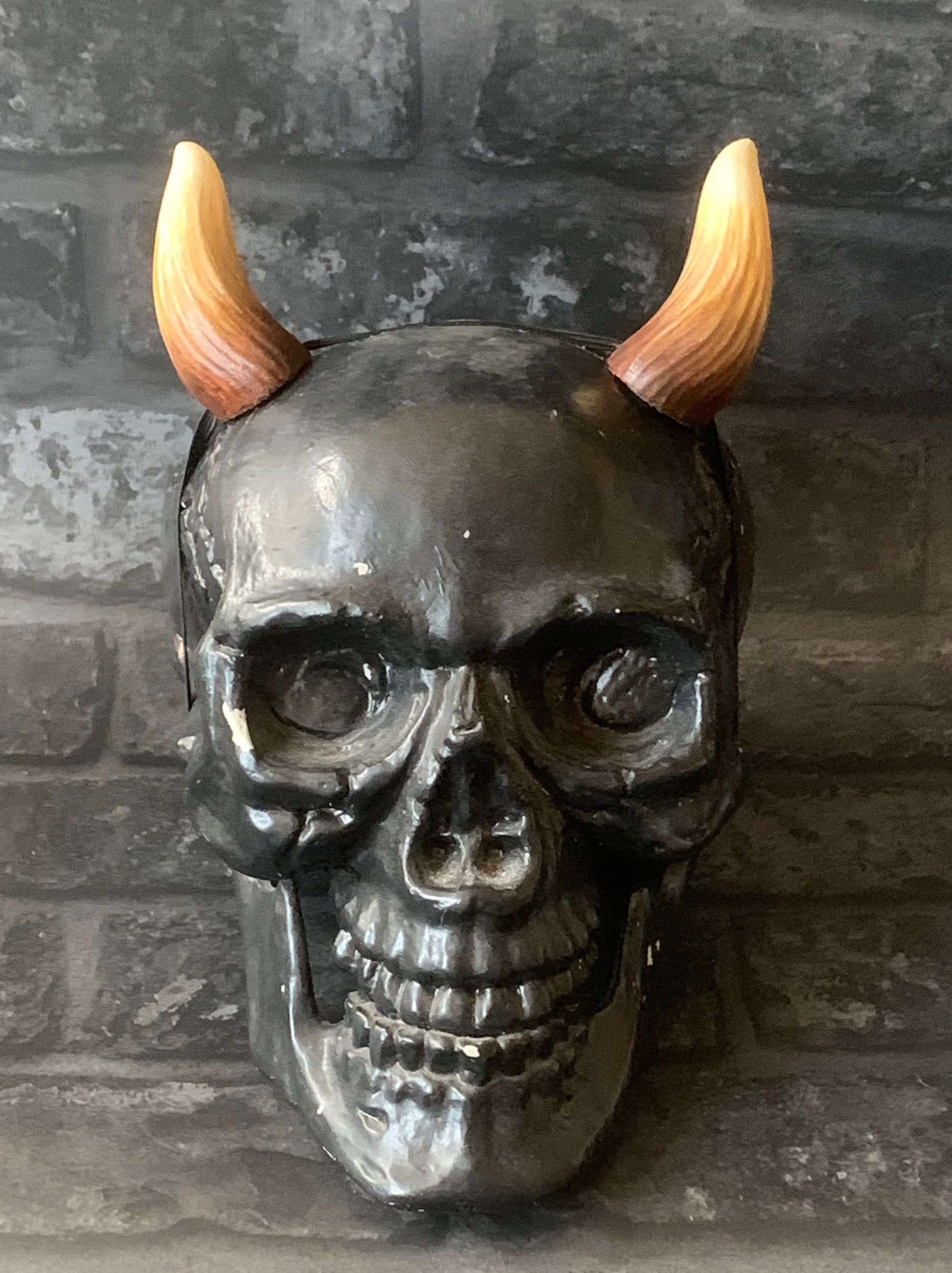 Small Horns. Demon Devil Tiefling Satyr Dragon Costume Cosplay - Etsy