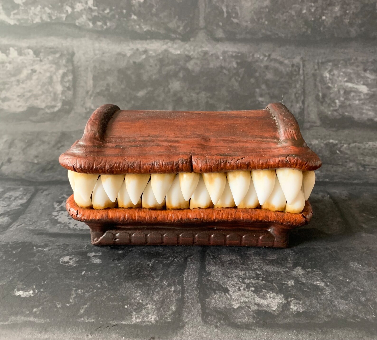 Small Mimic Chest. D&D Dice Box. Fantasy Monster RPG Storage - Etsy