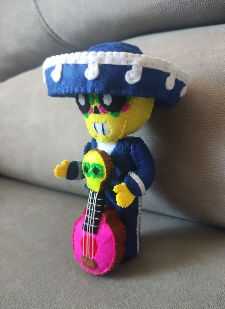 Brawl Stars Poco Handsawing Figure - Etsy