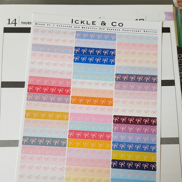Planner Stickers Functional - Etsy