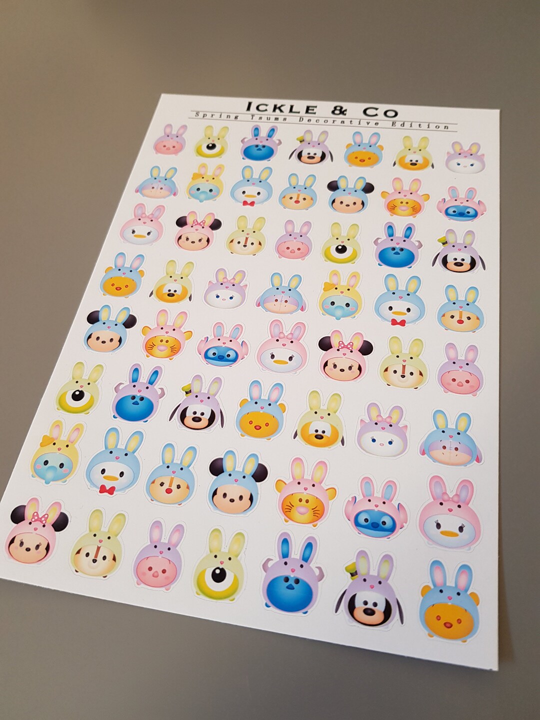 Hopping Easter or Spring Character Planner Stickers Easter Stickers ...