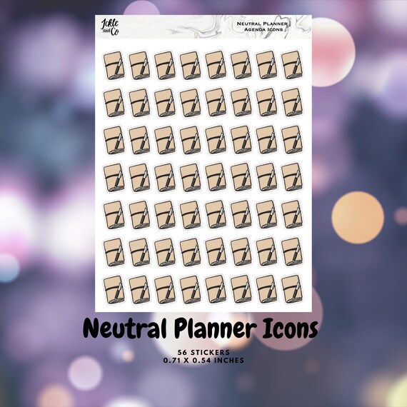 Household Planning 56 Stickers Credit Card Planner Stickers Stickers ...