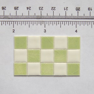 Kit:miniature Tiles + Basic Pattern for a Floor of 13 3/4 Inch X 12 3/8 ...