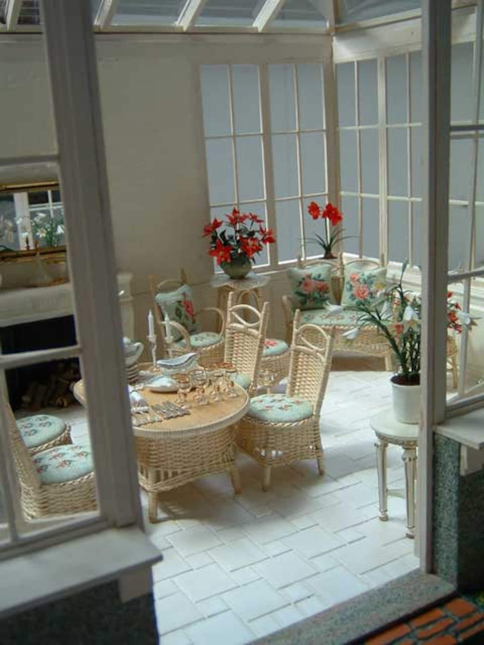 Kit:miniature Tiles Basic Pattern for a Floor of 13 3/4 Inch | Etsy