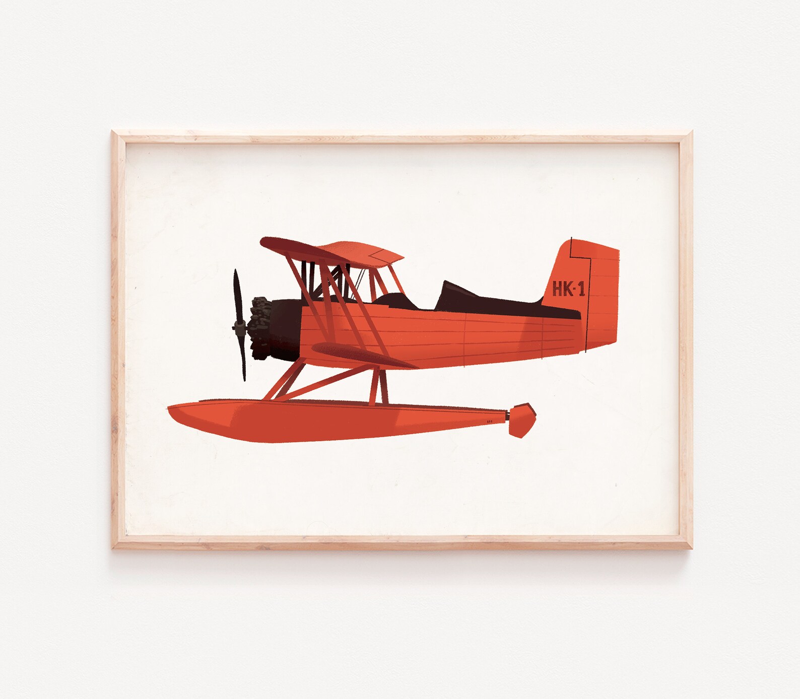 Airplane Print Transportation Print Vintage Plane Print | Etsy