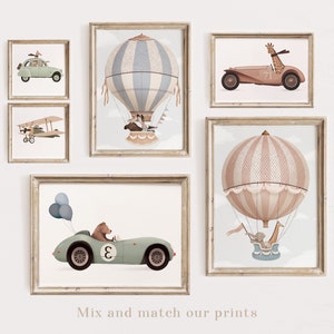 Woodland Animals, Whimsical Art, Nursery Animals Art, Nature Art, Baby ...