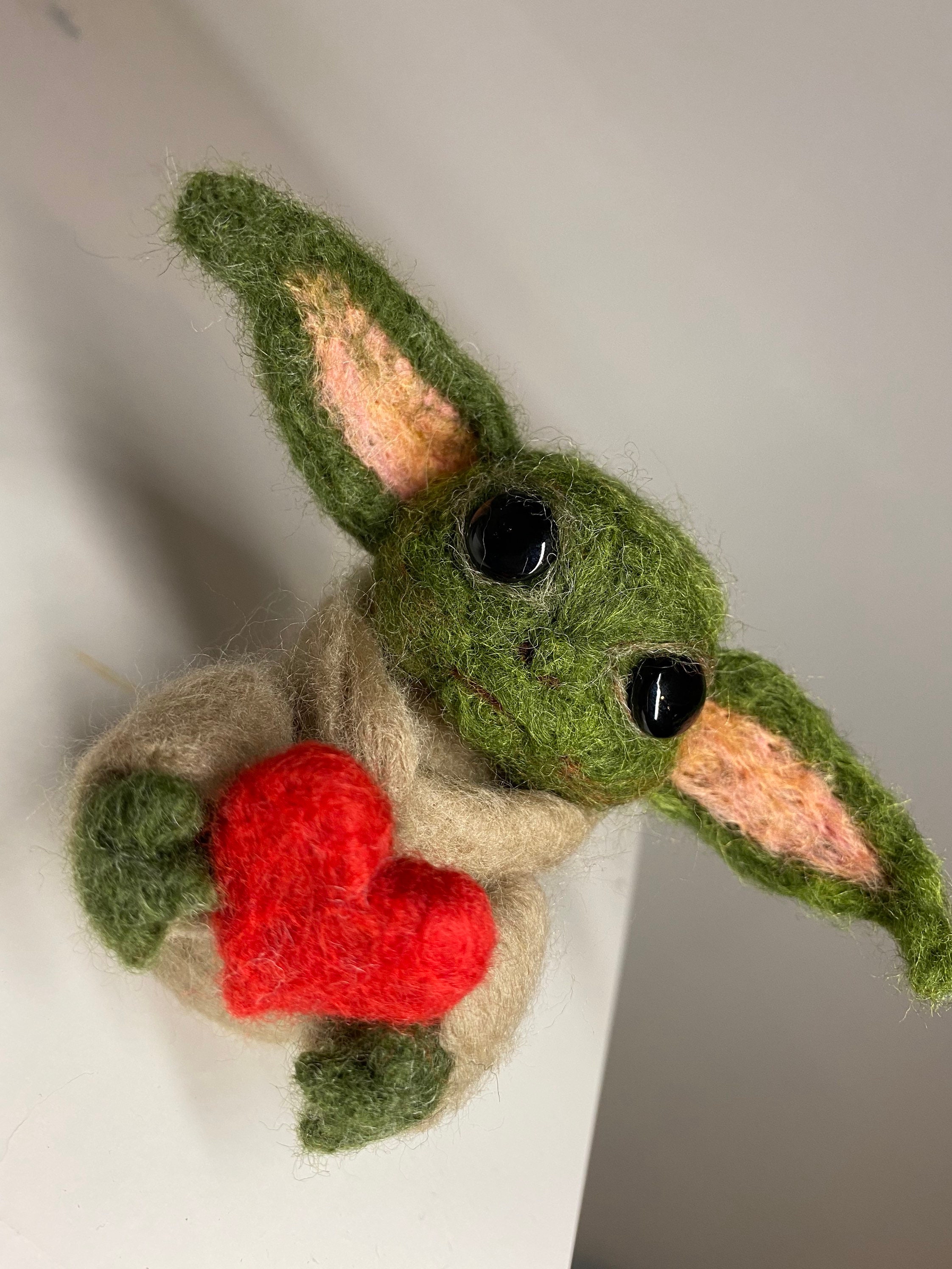 Needle Felted Star Wars The Mandelorian Baby Yoda Grogu. | Etsy