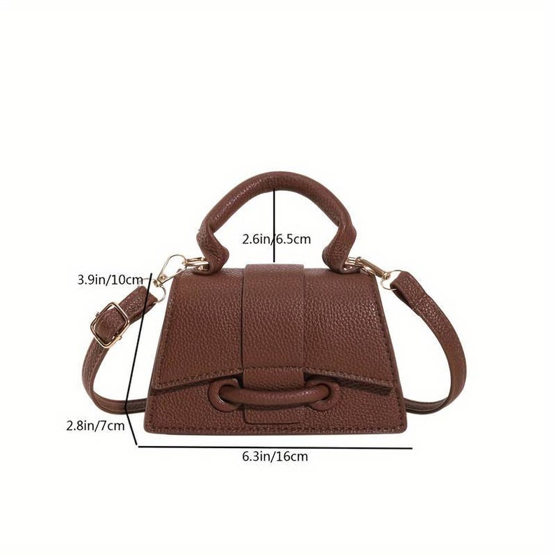 Mini Bag, Classic Mini Handbag, Minimalist Crossbody Bag, Women's Mini ...