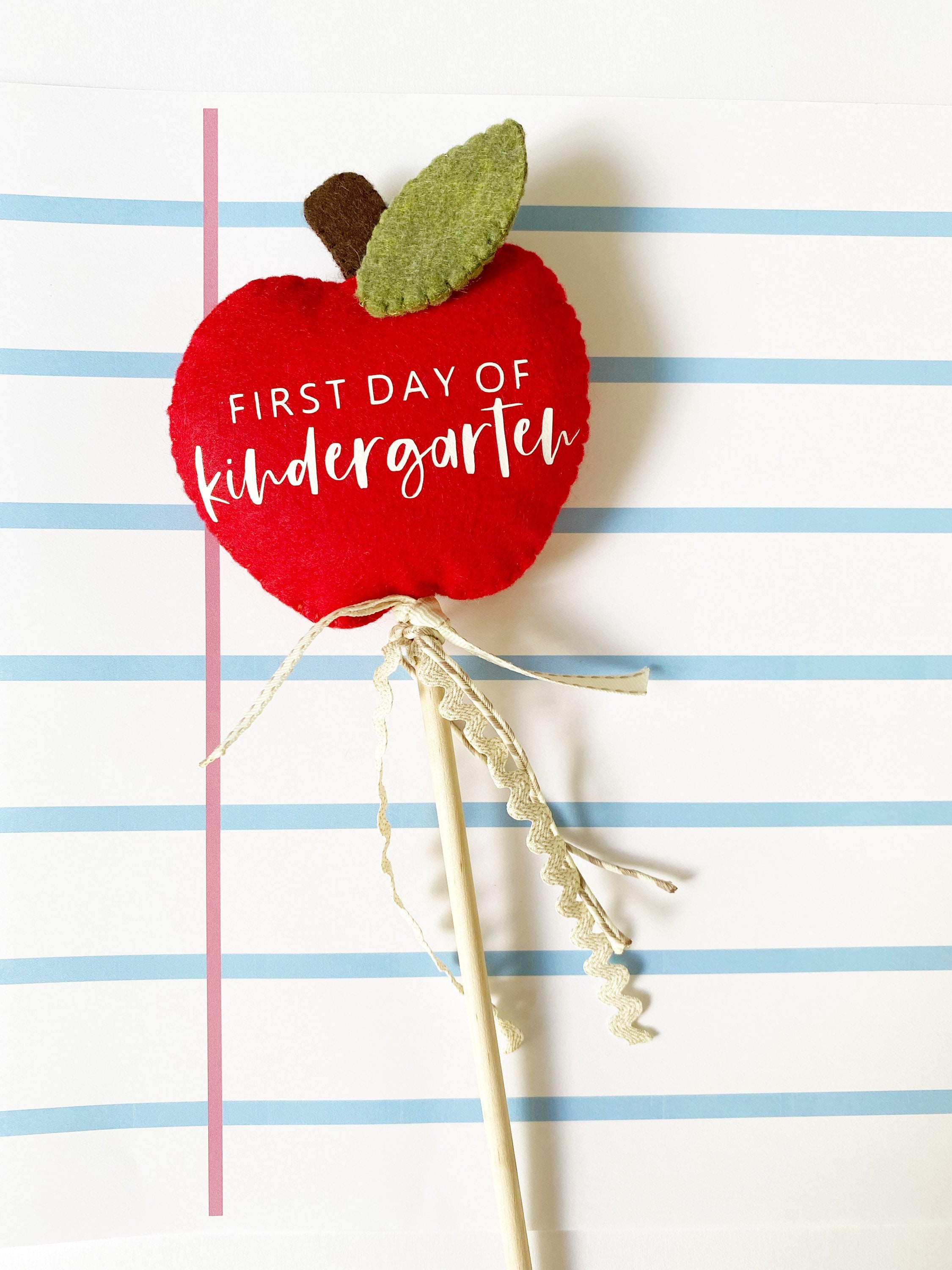 Apple Wand | First Day of School | Children's Play Wand | Party Decor ...