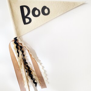 Boo Felt Halloween Pennant Flag Halloween Decor Children's Play Wand ...
