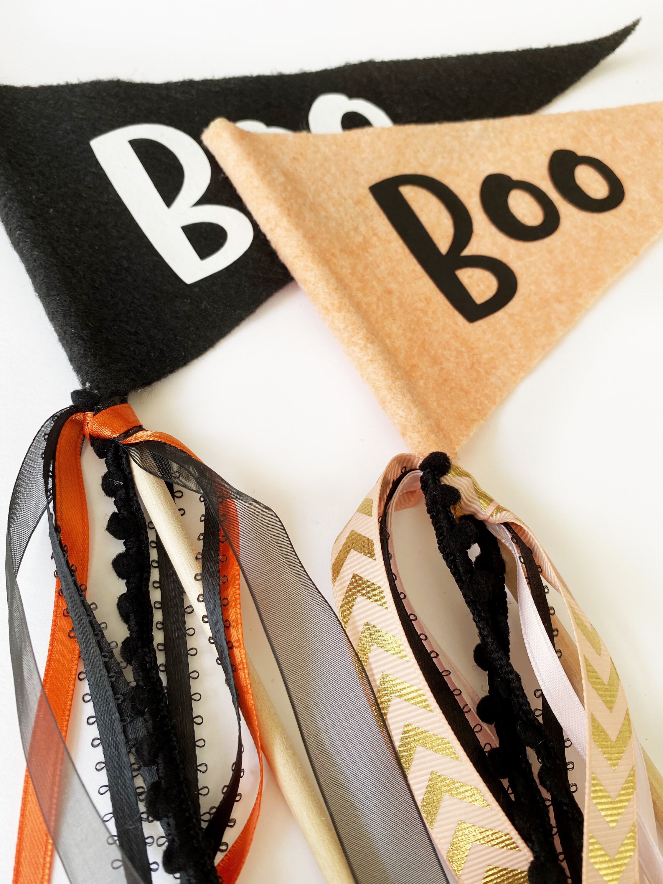 Boo Felt Halloween Pennant Flag Halloween Decor - Etsy