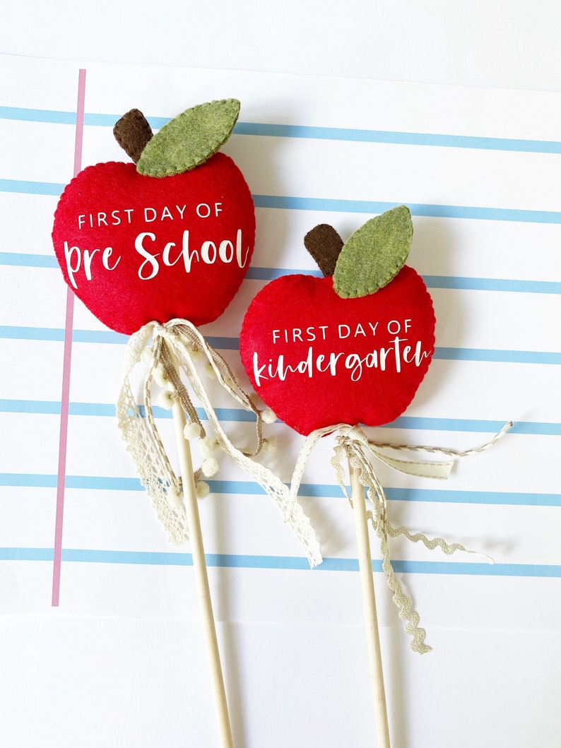 Apple Wand | First Day of School | Children's Play Wand | Party Decor ...