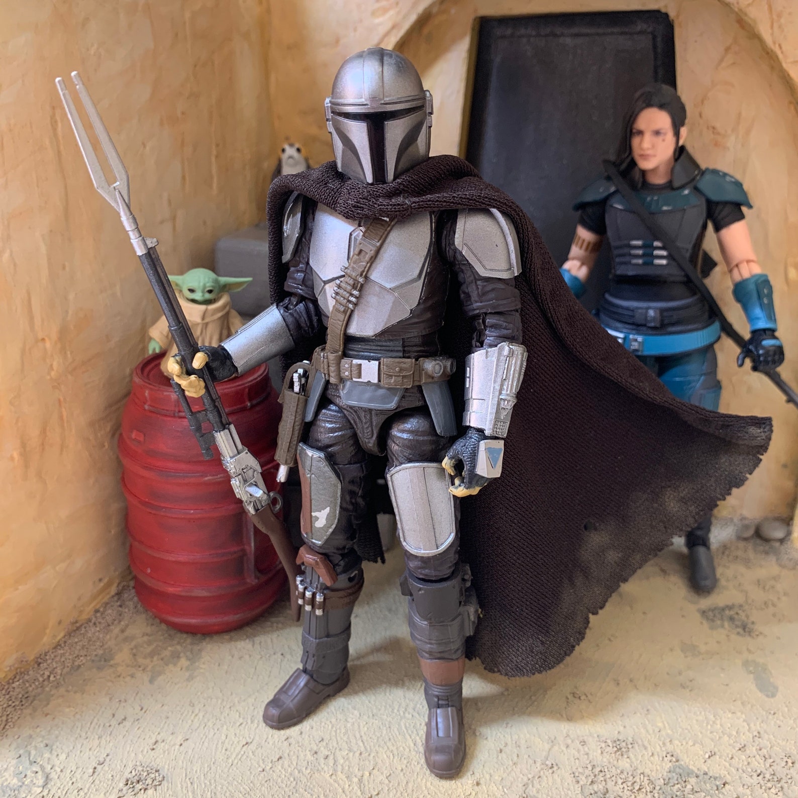 The Mandalorian Wired Cape 2.0 - Etsy UK