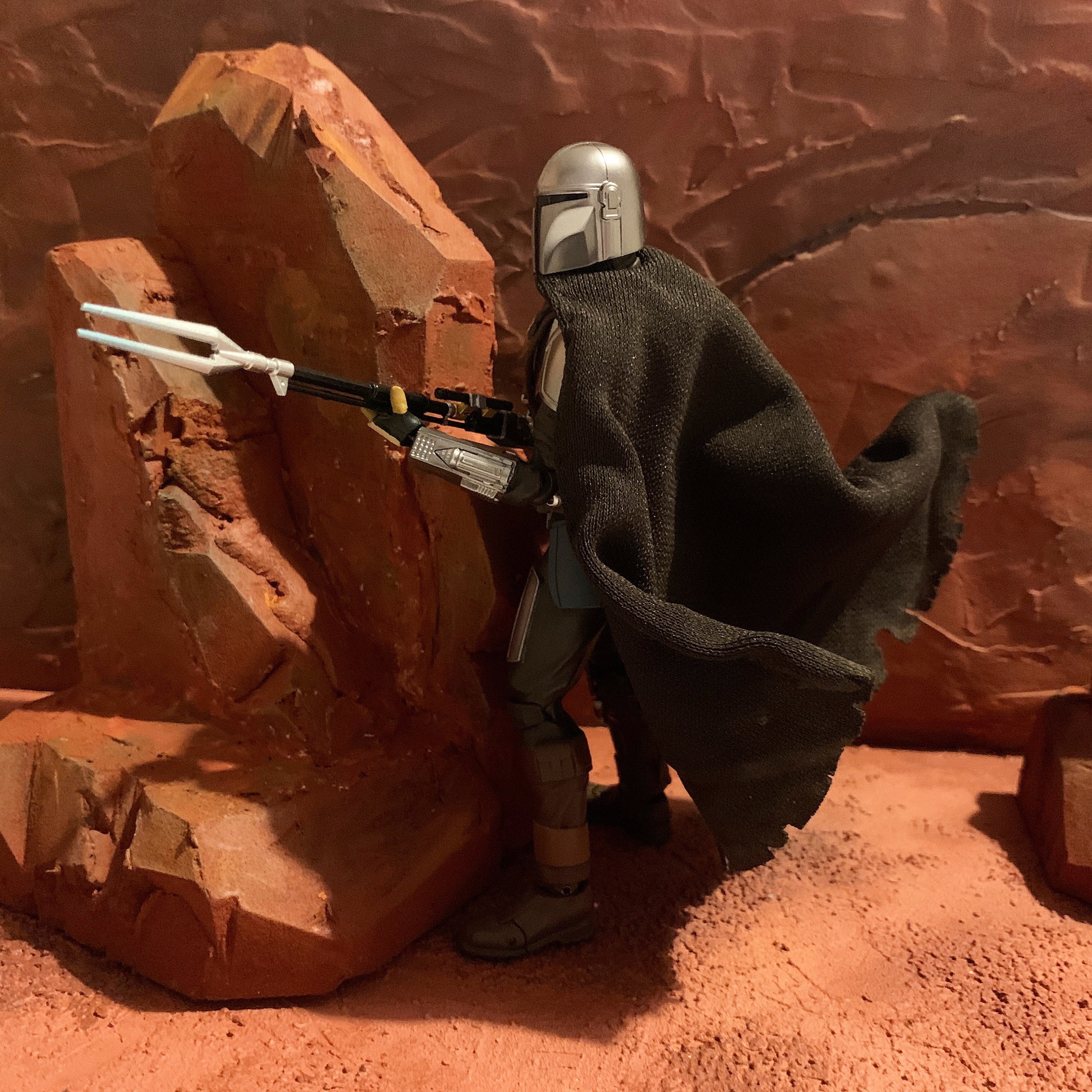 The Mandalorian Wired Cape 2.0 - Etsy UK