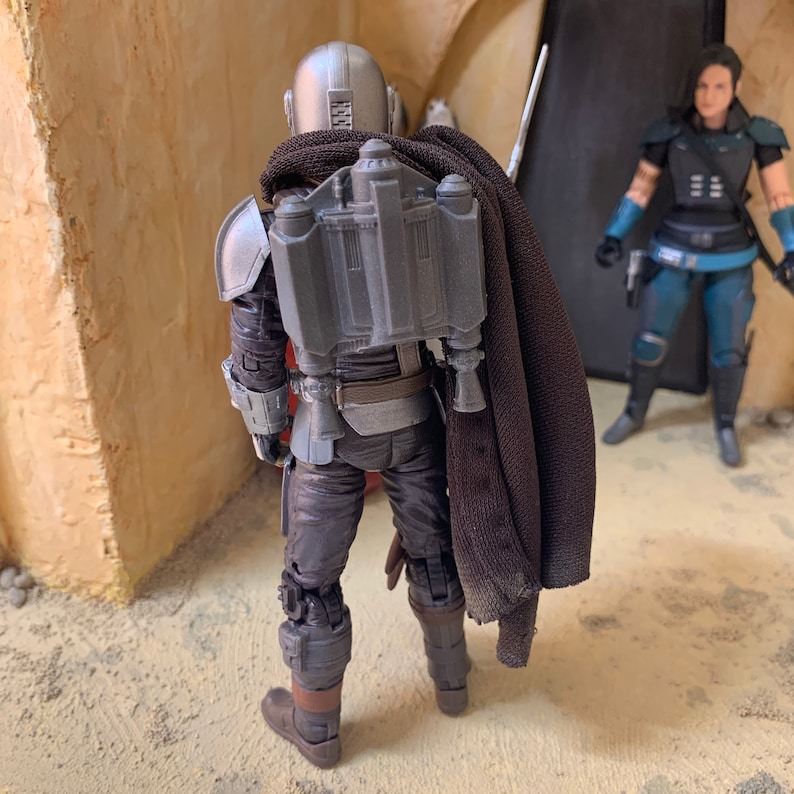 The Mandalorian Wired Cape 2.0 | Etsy