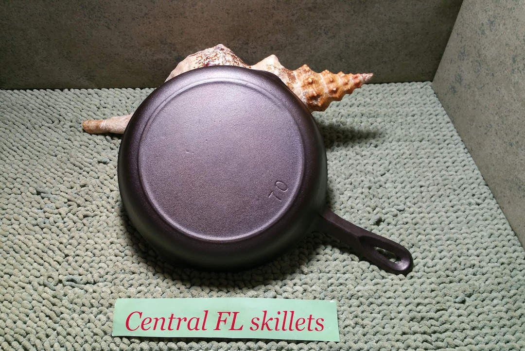 BSR 7 Red Mountain Series Birmingham Stove and Range Cast Iron Skillet ...