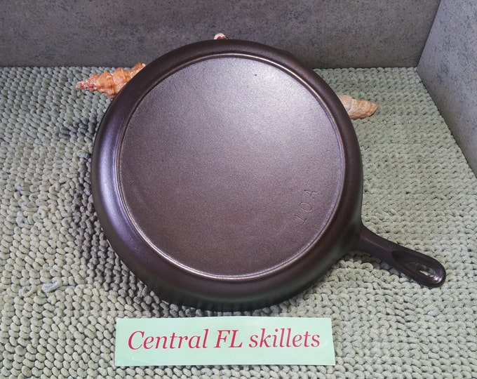 BSR #10 Red Mountain Series Cast Iron Skillet Marked 10A Circa 1930s to ...