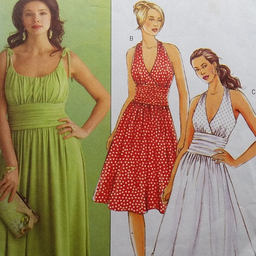 V-neck Dress Sewing Pattern by the Assembly Line A-line Dress | Etsy