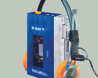 Sony Walkman Tps L2 - Etsy