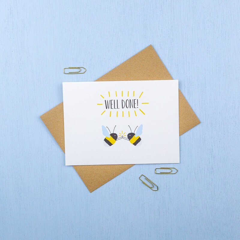 Well Done Card - Etsy UK