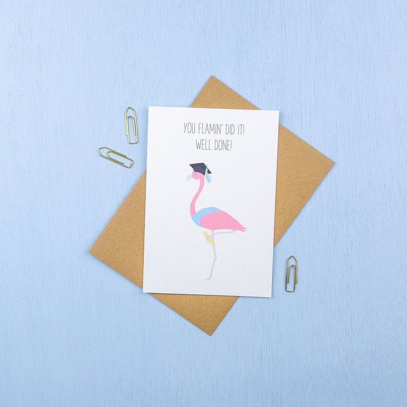 Graduation Flamingo - Etsy