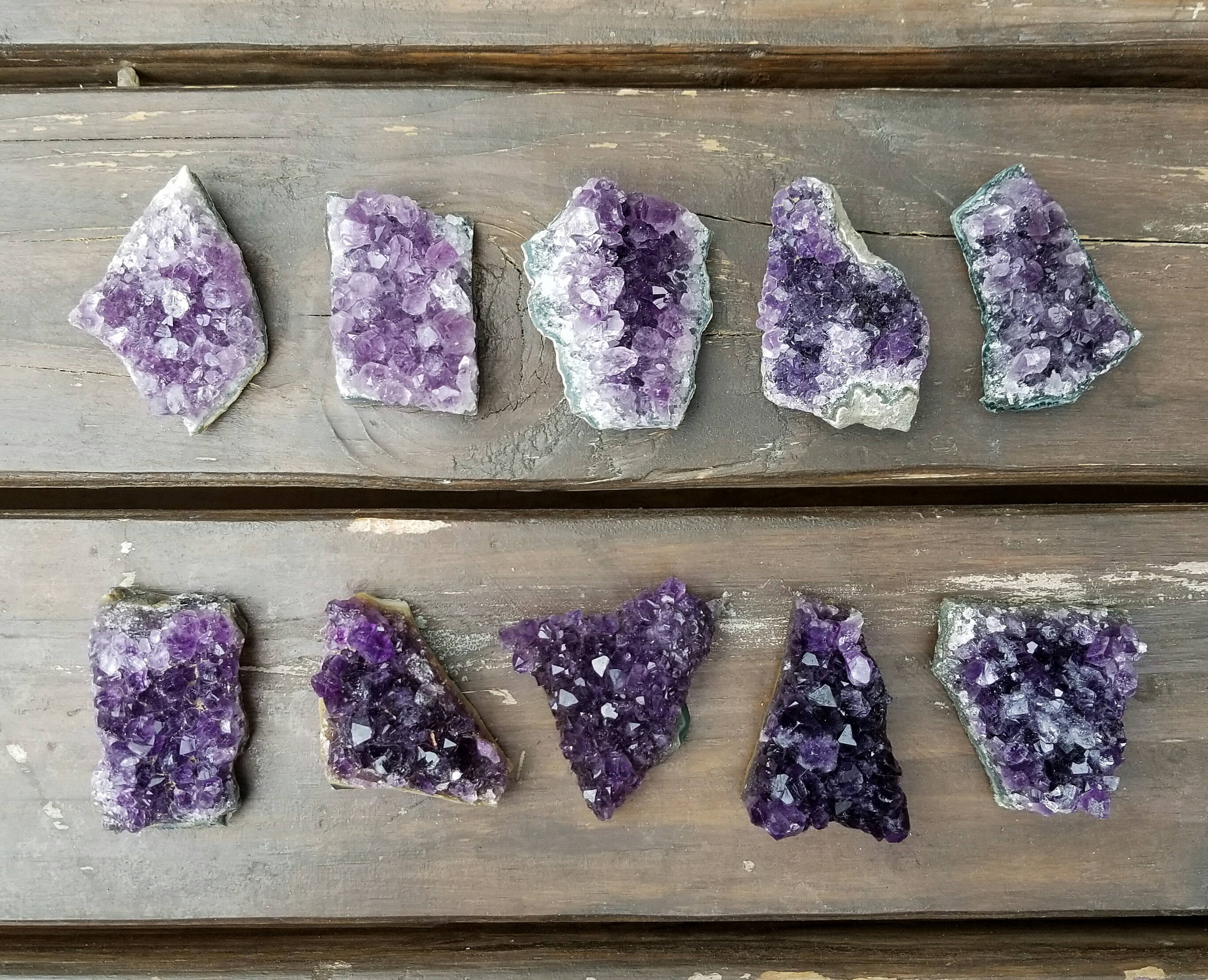 Small Amethyst Crystal Natural Geode Raw Amethyst Cluster | Etsy