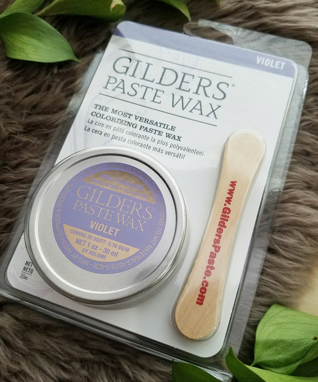 Gilders Paste Wax - Violet >> 1 Oz. - 30 Ml - Coloring Paste Wax for ...