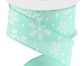 Snowflake Ribbon | Etsy