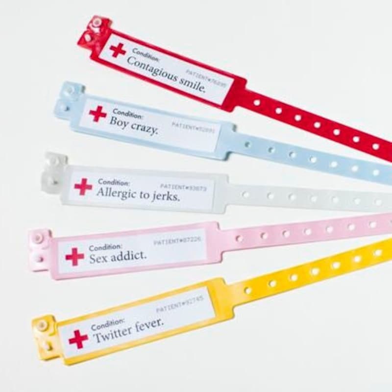 Fake Hospital Bracelet - Etsy Canada