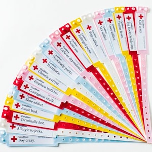 Personalized Hospital Bracelets - Etsy